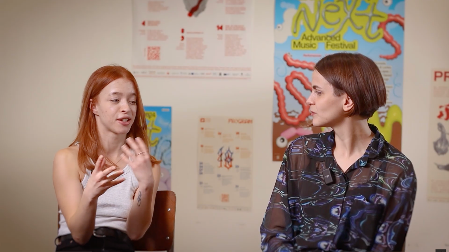 Sól Ey & Paulína Šmatláková: Materize – Video Interview with A4 – Re ...